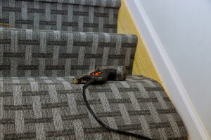 How to fit stairs carpet, underlay & gripper rods - Simple 5-Step Guide.